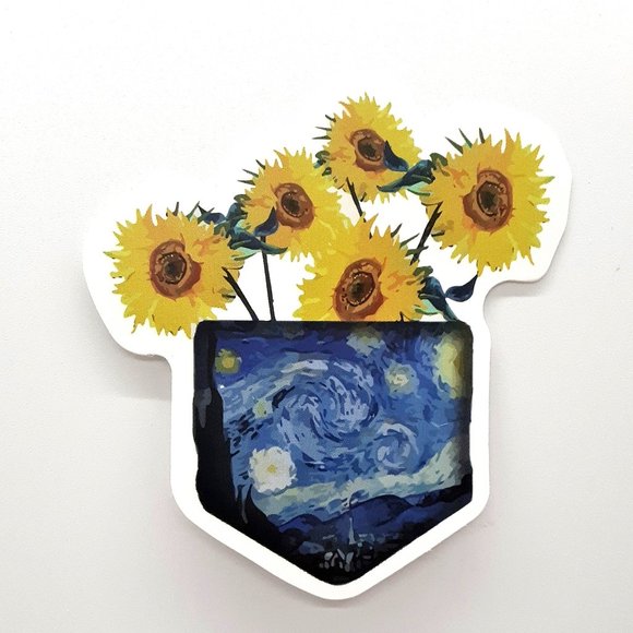 Van Gogh Stickers | Accessories | Artist Van Gogh Stickers For 15 ...